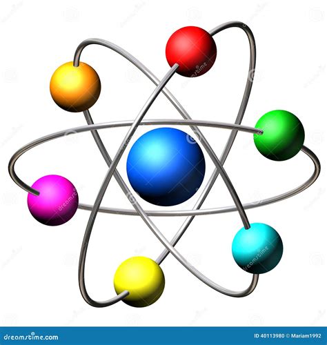 Atom Molecule Stock Illustration Illustration Of Pano 40113980