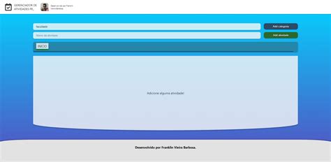 GitHub FranklinZuniorr Gerenciador De Atividades React Ferramenta De Listagem De Atividades