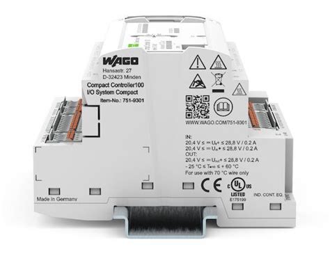 Wago Compact Controller 100 Sa Integrisanim I O • Magazin Mehatronika