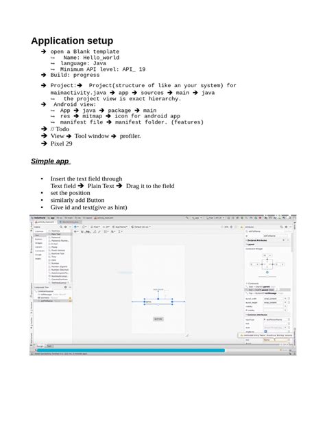 Introduction To Android Development Part1 Pdf Java Programming