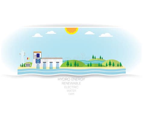 Energ A Hidr Ulica Ilustraci N Del Vector Ilustraci N De Cristales