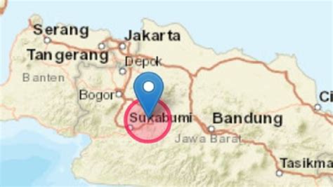 Gempa Terkini M Cianjur Terasa Hingga Jakarta Pusat Guncangan Di Darat