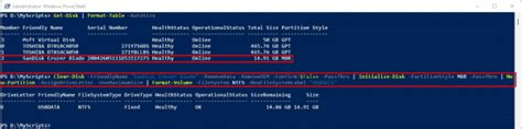 The PowerShell Storage Module Initialize Partition Format Check Disk Usage And Resize Disk