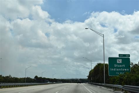 Interstate 95 South Port St Lucie To Jupiter Florida Aaroads