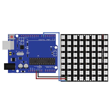 módulo de cjmcu 8x8 de panel de matriz led compatible con arduino y raspberry pi 3 x u 64