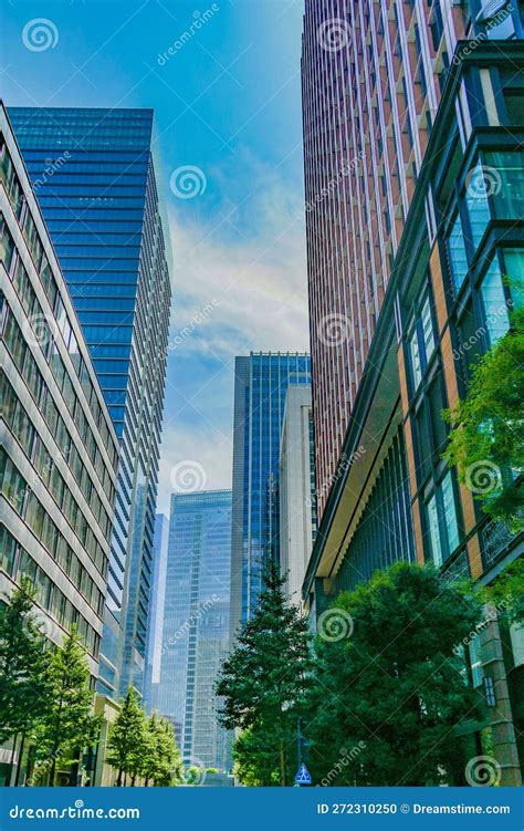 Budynek Biurowy W Nihonbashi Tokyo Zdjęcie Stock Obraz złożonej z