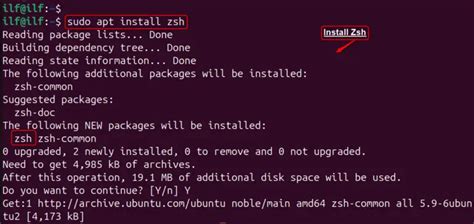 how to install and configure zsh in ubuntu 24 04 its linux foss
