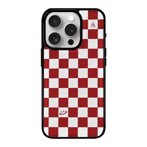 우기케이스 💗신상💗 빠른배송💌 깔끔무드 체크스마일 에폭시 케이스 아이폰 13 14 15 미니 프로 맥스 플러스 갤럭시 울트라 Z