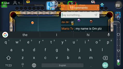 8 Ball Pool Live Coins Giveaway Youtube