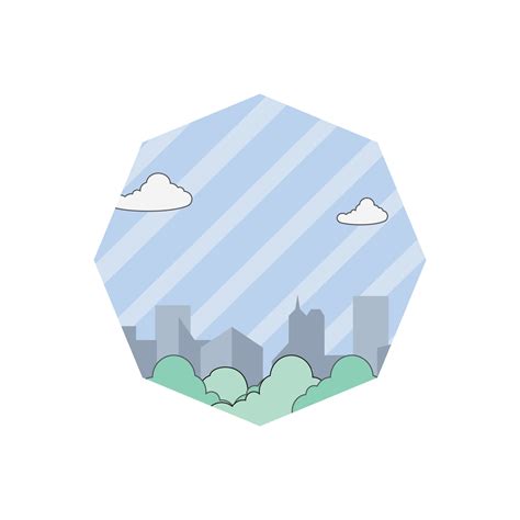 Aesthetic Organic Blobs City Background Shape Cute 17171836 Png