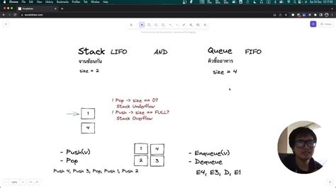 Introduction Of Stack And Queue Th Youtube