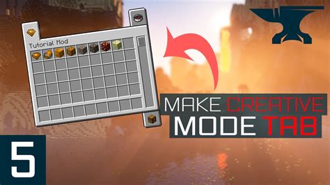 Minecraft Modding 1 18 1 With Forge Creative Mode Tab Youtube