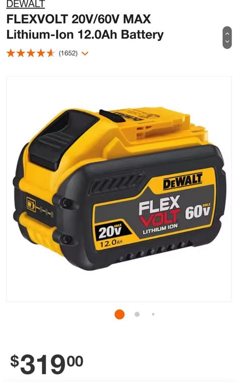 This Is A Successfully Rebuilt Flexvolt Battery Its A 12 Ah Now Also