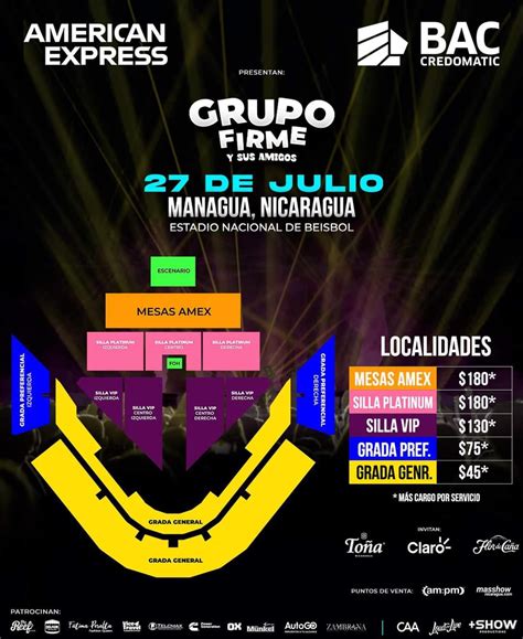 Estos Son Los Precios Para El Concierto De Grupo Firme En Nicaragua