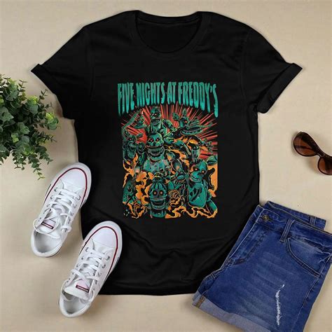 Five Nights At Freddys Metal Animatronics Shirt Tiniven Store
