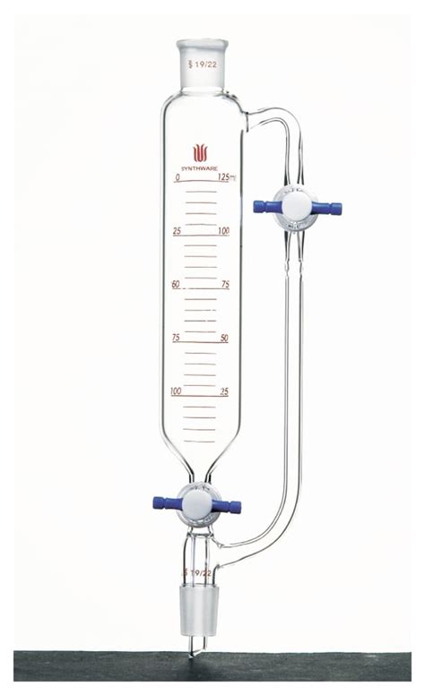 Synthware™ Addition Funnels With Pressure Equalizing Arm And Ptfe