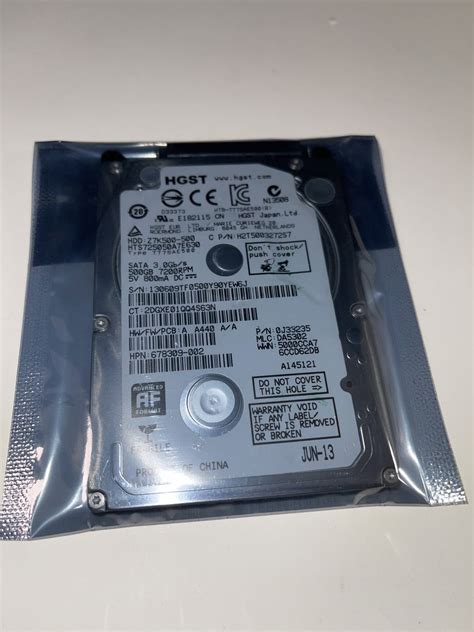 Hitachi HGST 500GB Hard Drive | Concept Management UK