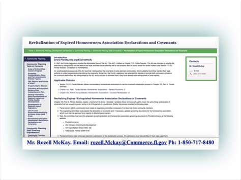 Hoa Governing Documents Are The Protection Required To Preserve The