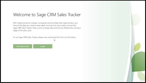 sage crm 7 2 sales tracker app sage crm tips tricks and components