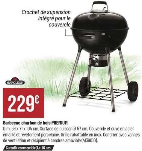 Promo Barbecue Charbon De Bois Premium Napoléon chez Bricorama iCatalogue fr