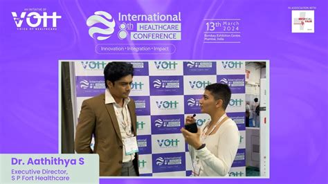 Unlocking Indias Healthcare Potential Dr Aathithya S Speaks Youtube