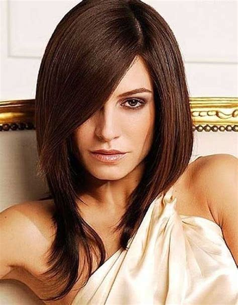 Best Long Bob Brown Hairstyles 2016 Styles 7