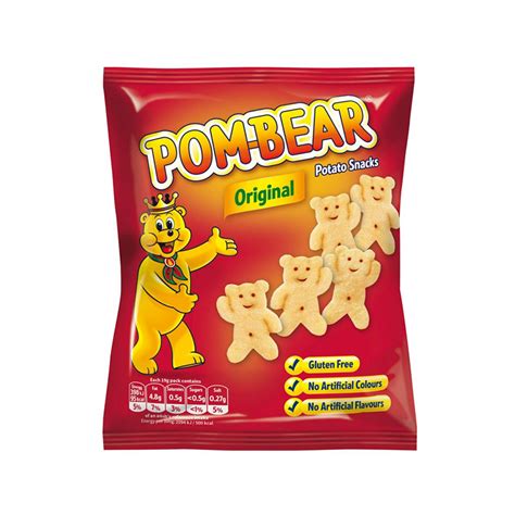 Pom Bear Original 19g Case Qty 36 Sweetie Treats