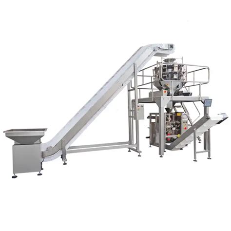 5 2000g Fully Automatic Rice Packaging Machine With Multi Heads Weigher