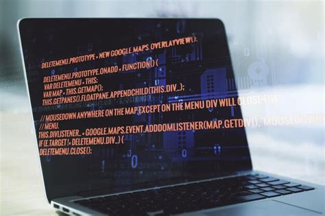 Premium Photo Multi Exposure Of Abstract Programming Language
