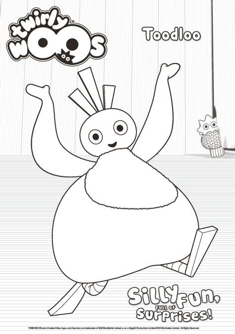 Twirlywoos Twirlywoos Paw Patrol Coloring Coloring Sheets Crafts