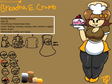 Breadna Ref By Tkd4 On Newgrounds