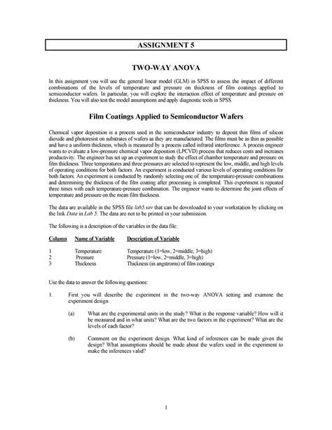 asg5 stat 252 lab assignment fall 2019 assignment 5 two way anova