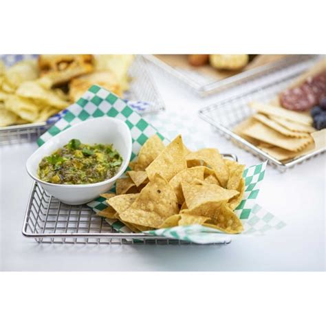 9 Rectangular Wire Serving Basket