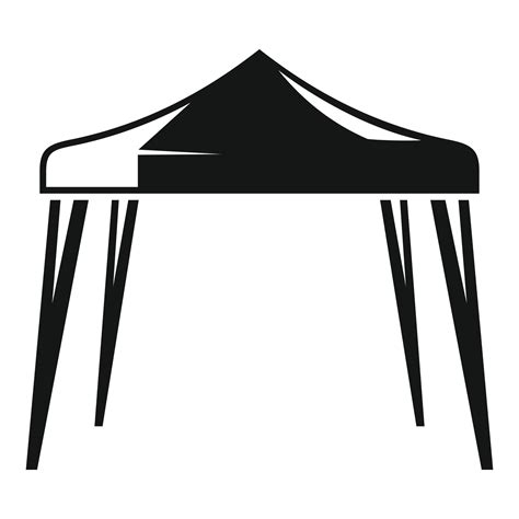 Event Tent Icon Simple Style 14504158 Vector Art At Vecteezy