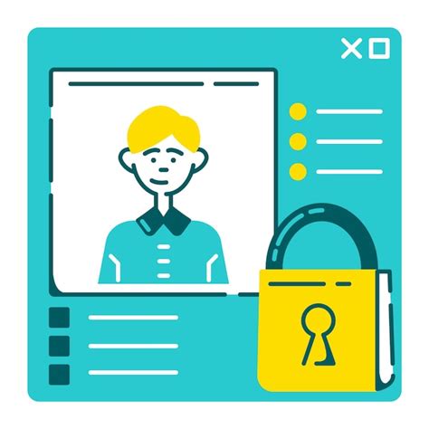 Premium Vector Profile Security