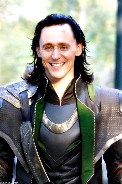 Loki Tom Hiddleston Smile