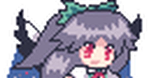 東方 ドット絵うつほさん16色テスト 伽子ヨウカンのイラスト Pixiv