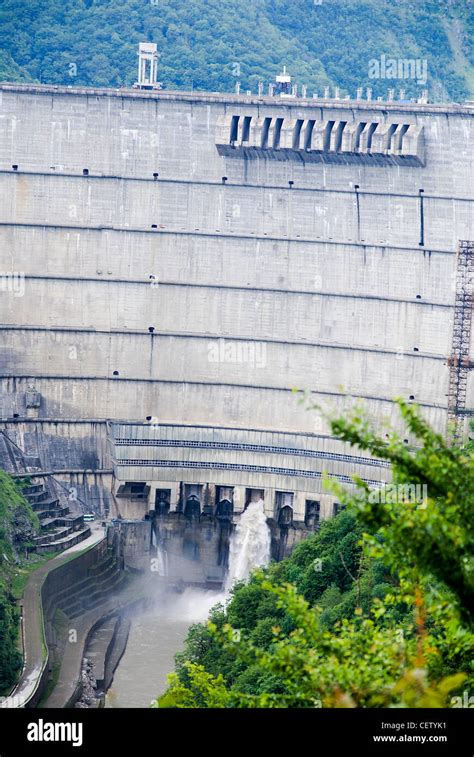 Inguri Hydroelectric Dam Hi Res Stock Photography And Images Alamy