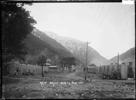 View Of Bealey Flat Record Digitalnz