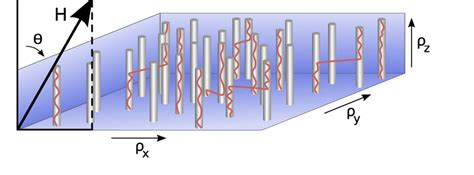Color Online Experimental Geometry The Columnar Defects Are
