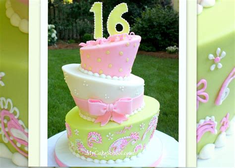 Learn How To Make A Topsy Turvy Cake MyCakeSchool My Cake School