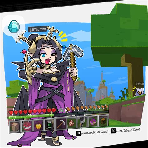 Lilithmon And Kuramon Digimon And 1 More Drawn By Dclaret Danbooru