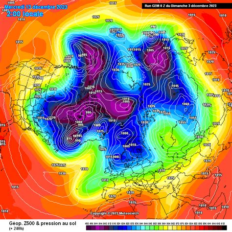 Du 11 Décembre Au 17 Décembre 2023 Prévisions Météo Semaine 50 Evolution à Plus Long Terme