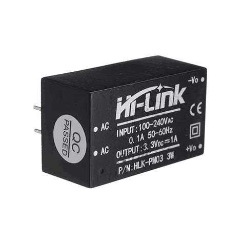 Mini Fonte Hlk Pm03 100 240vac Para 33vdc 3w