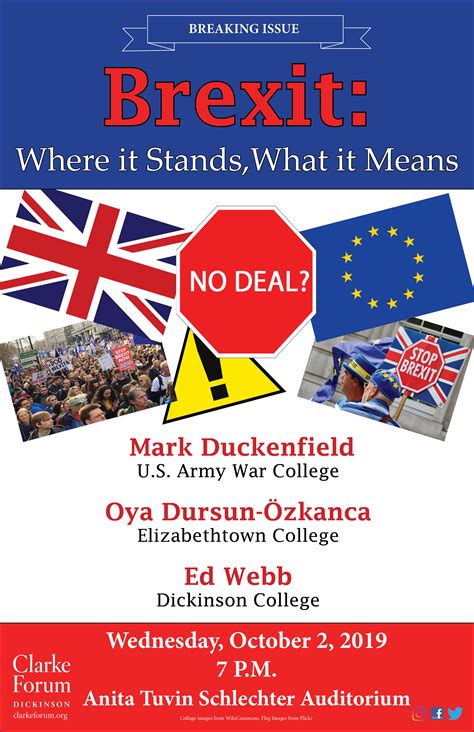 Brexit Where It Stands What It Means Clarke Forum For Contemporary