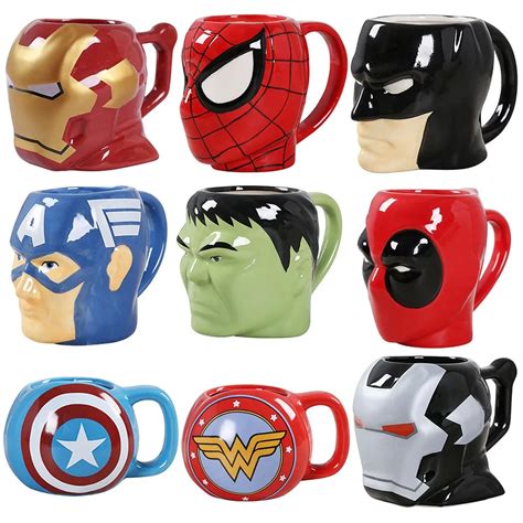 Taza De Caf De Los Vengadores De Marvel 450ml 500ml Iron Man Hulk Super