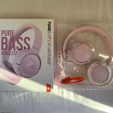 Pink JBL Tune 510BT Wireless On Ear Headphones On Carousell