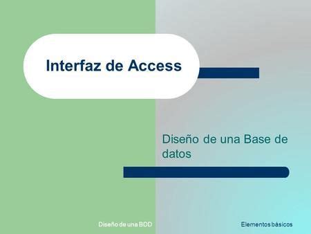 BASE DE DATOS MICROSOFT ACCESS Ppt Descargar Base De Datos Datos Microsoft