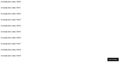 React Virutoso Bug 510 Codesandbox