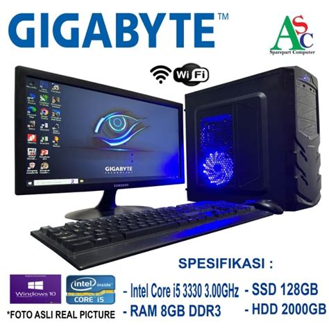Jual Komputer Cpu Core I Gen Ram Gb Ssd Hdd Shopee Indonesia